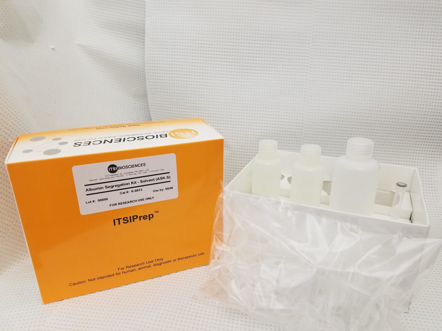 Albumin Segregation Kit - Solvent (ASK-S, K-0013) - ITSI-Biosciences
