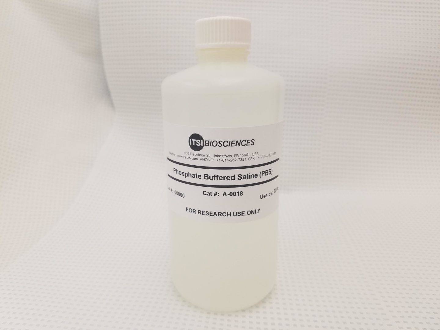 Phosphate Buffered Saline (PBS, A-0018) - ITSI-Biosciences