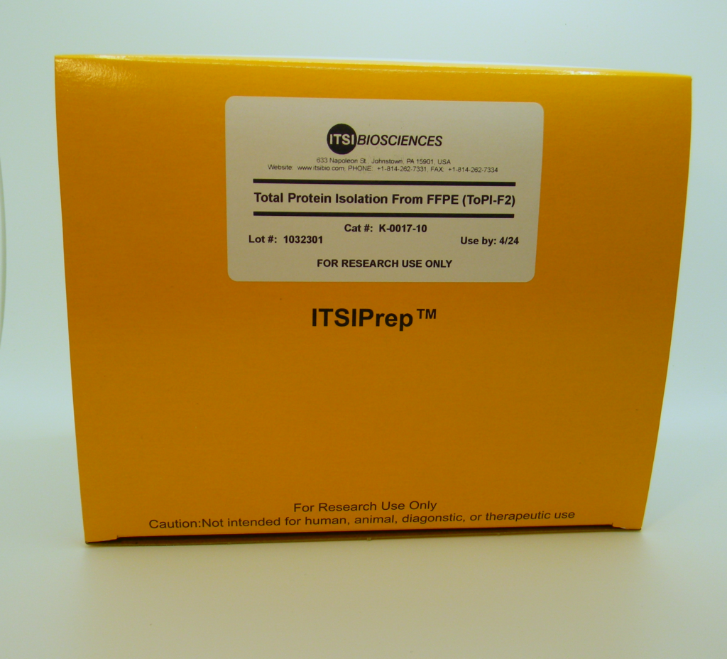 Protein Isolation Kit for Formalin-Fixed Paraffin Embedded Tissue (ToPI ...