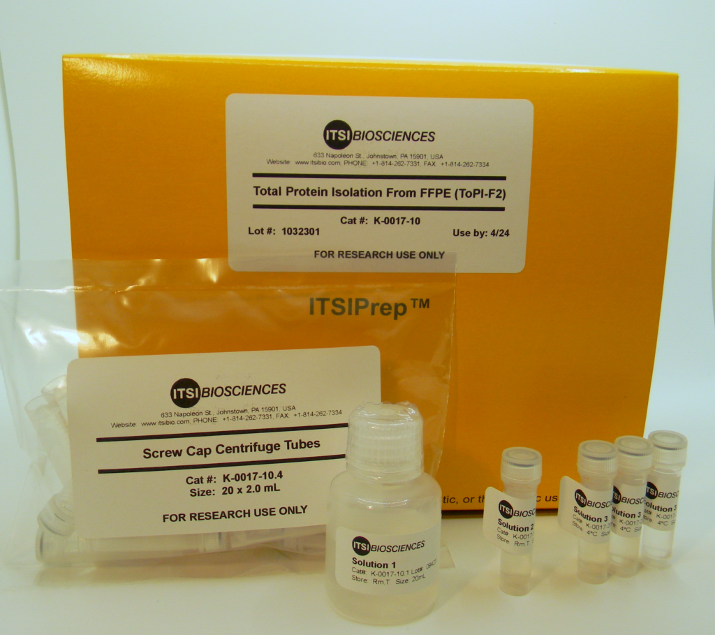 Protein Isolation Kit for Formalin-Fixed Paraffin Embedded Tissue (ToPI ...