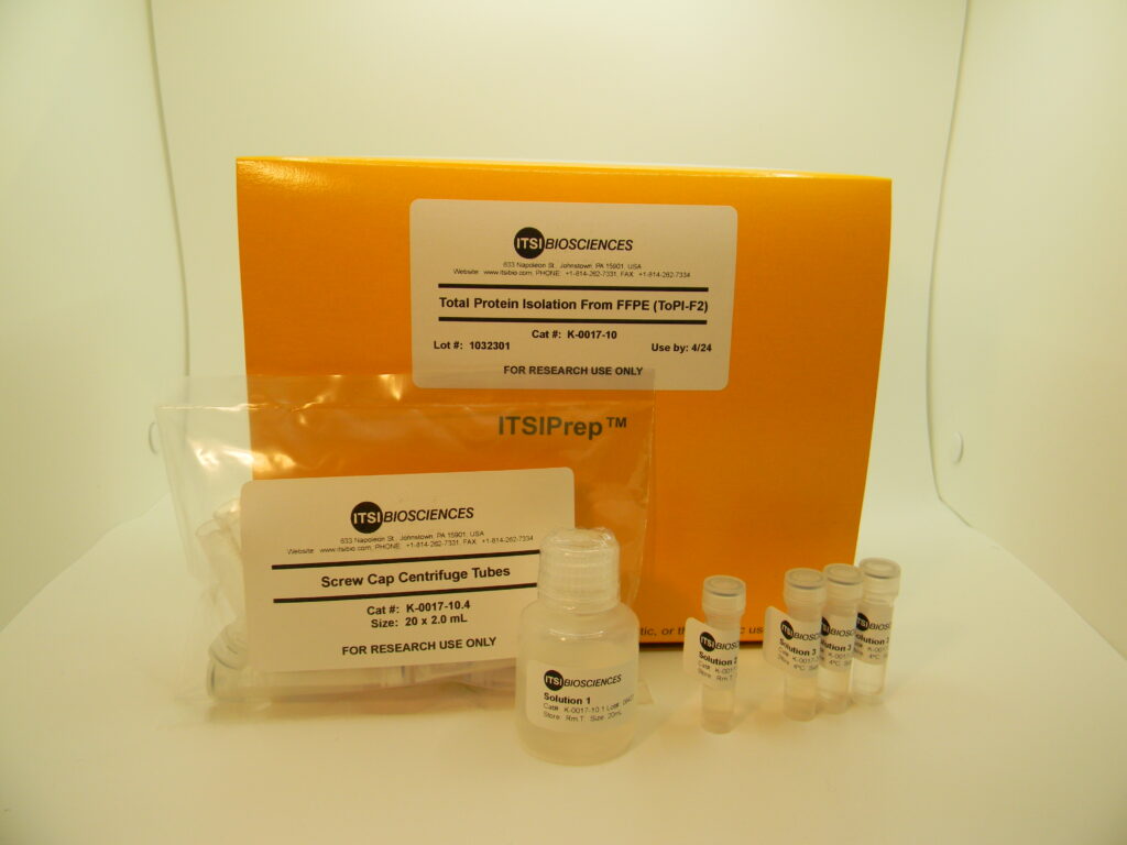 Protein Isolation Kit for Formalin-Fixed Paraffin Embedded Tissue (ToPI ...